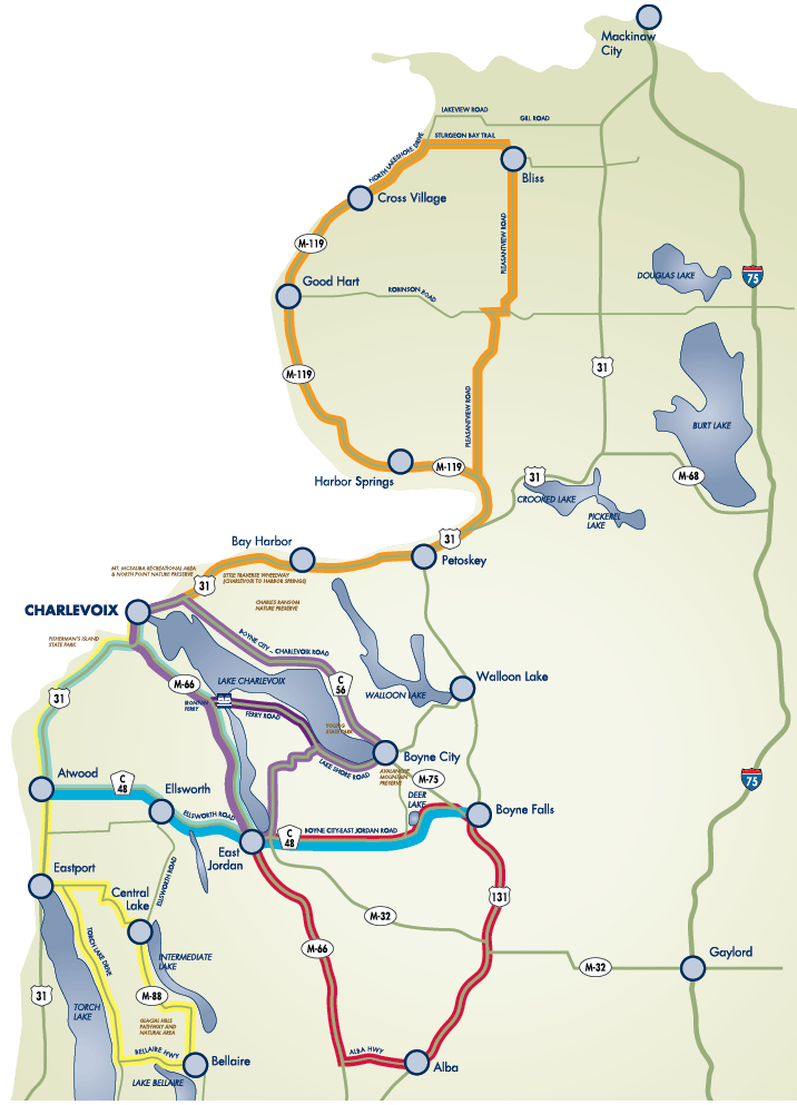 Fall Color Tour - Northern Michigan's best fall colors