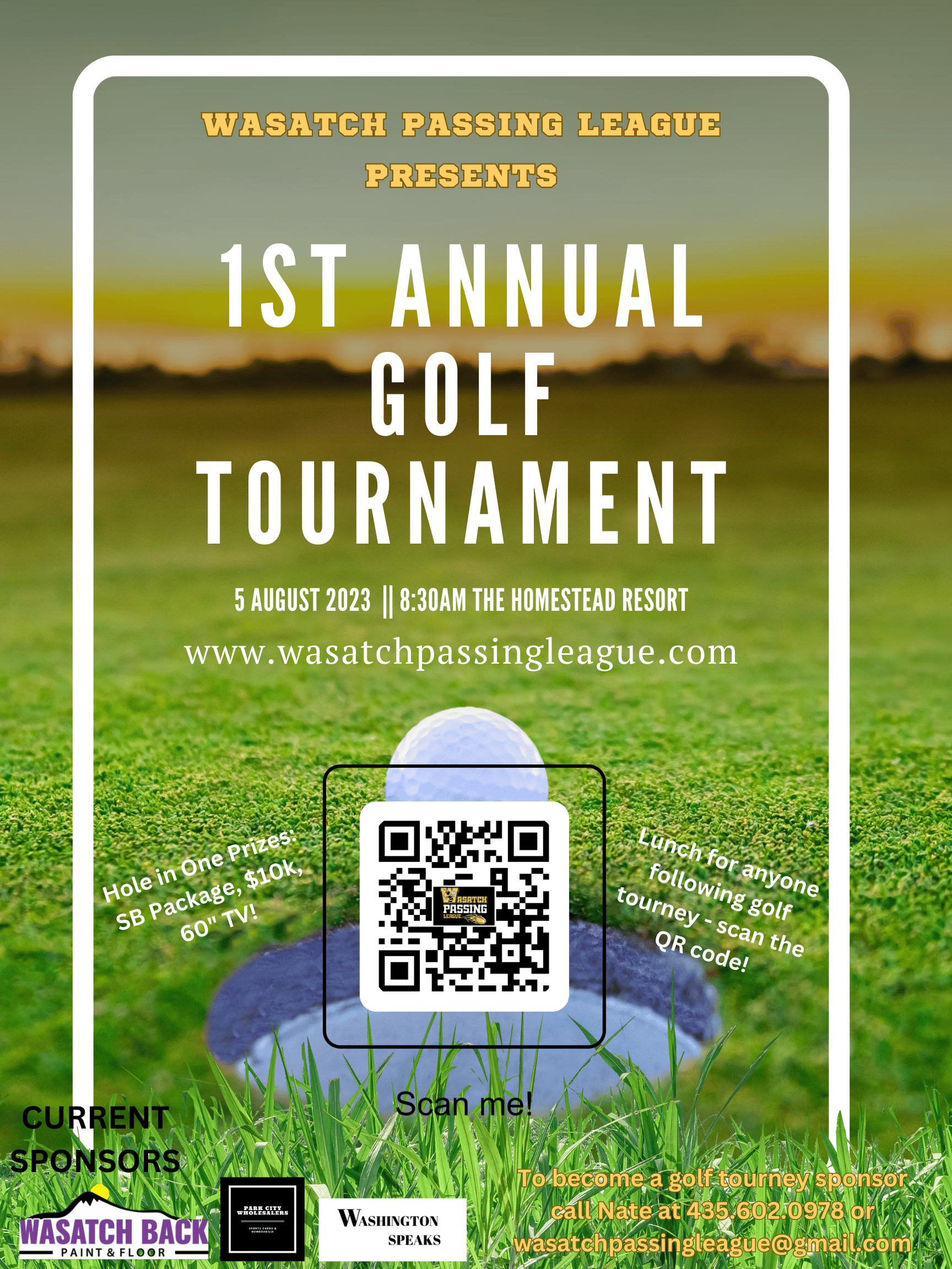 Wasatch Passing League Annual Golf Tournament – Heber Valley Life