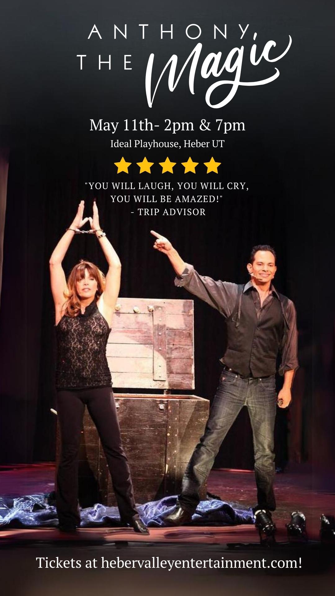 Anthony The Magic – Family Show – Heber Valley Life