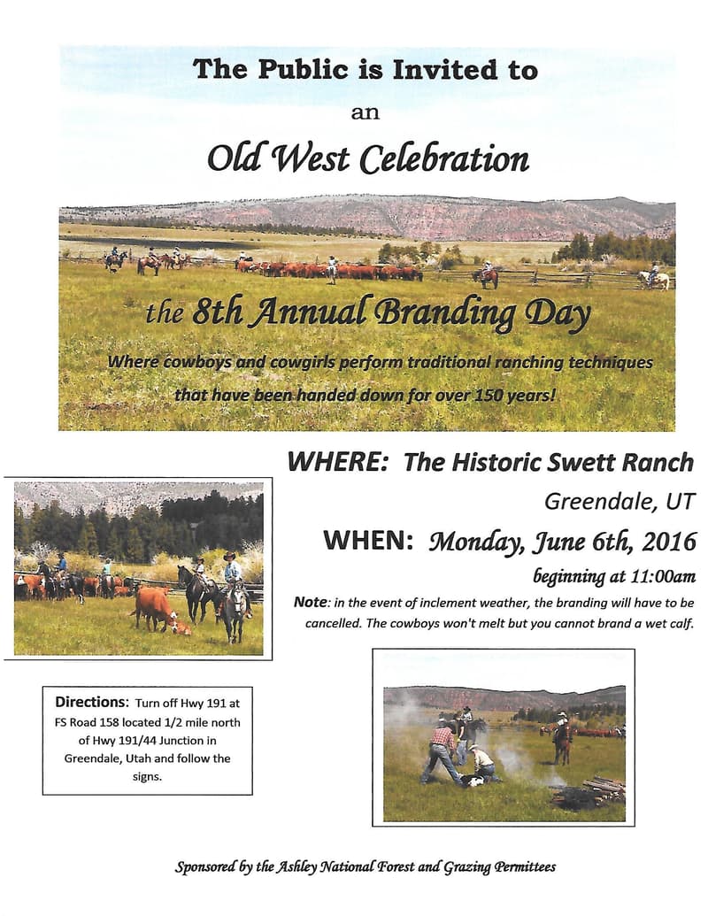 Flaming Gorge Special Events - Old West Celebration