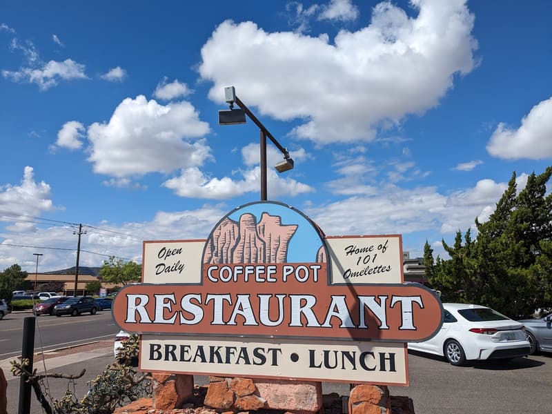Casual Dining at the Coffee Pot Restaurant in Sedona, AZ