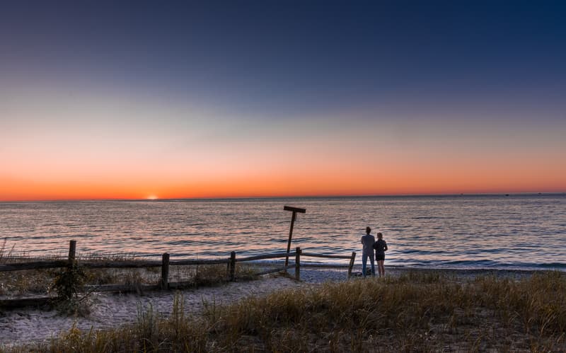 Beaches in Charlevoix, Michigan!