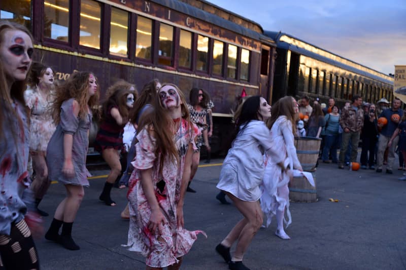 Heber Valley Railroad Halloween Train - Heber Valley, Utah