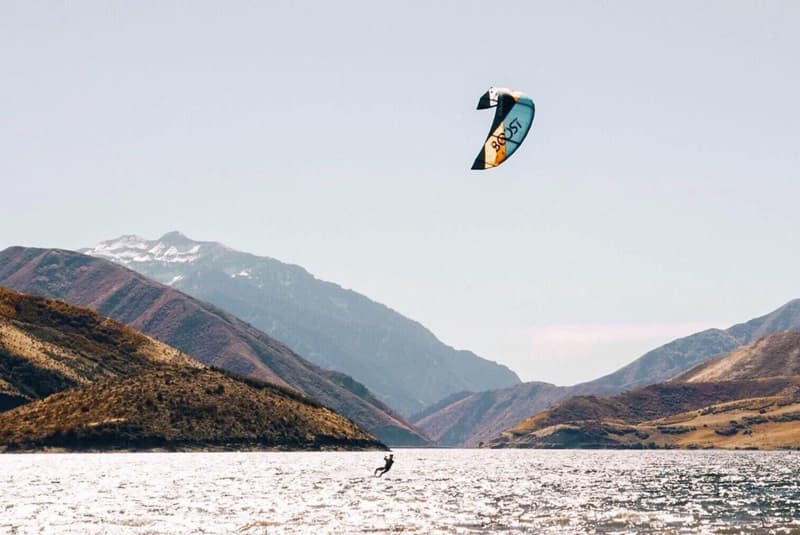 Kite Boarding and Surfing in Heber Valley, Utah