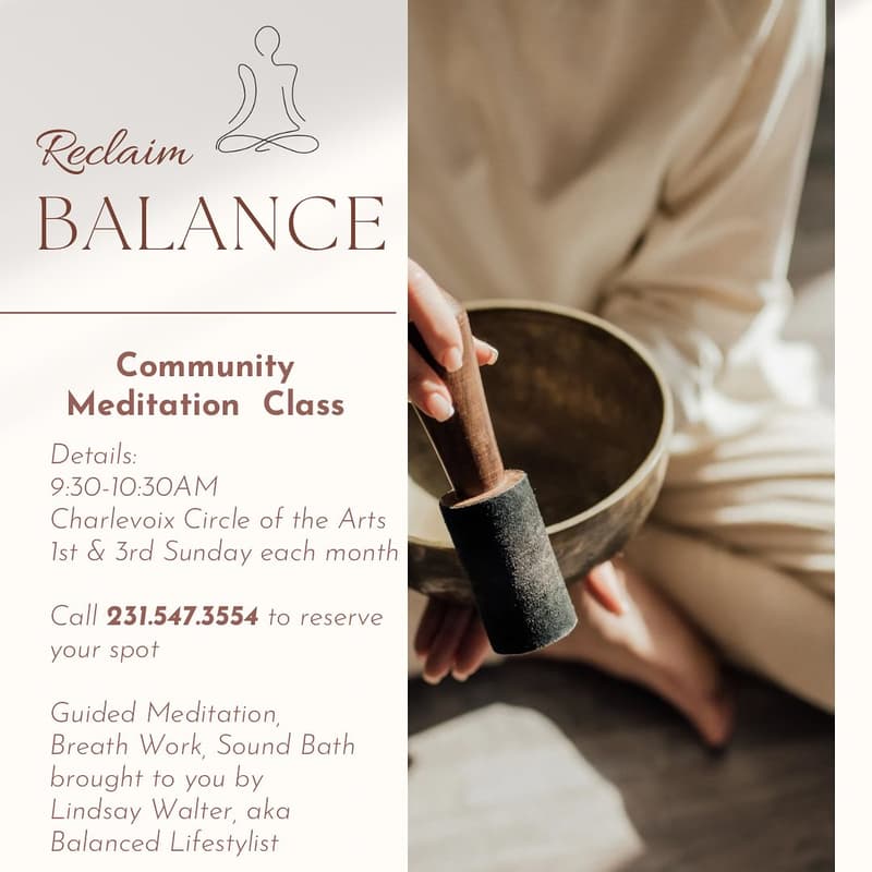 Reclaim Balance - Community Meditation Class