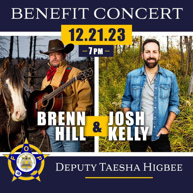 Benefit Concert with Brenn Hill and Josh Kelly at Dejoria Center in ...