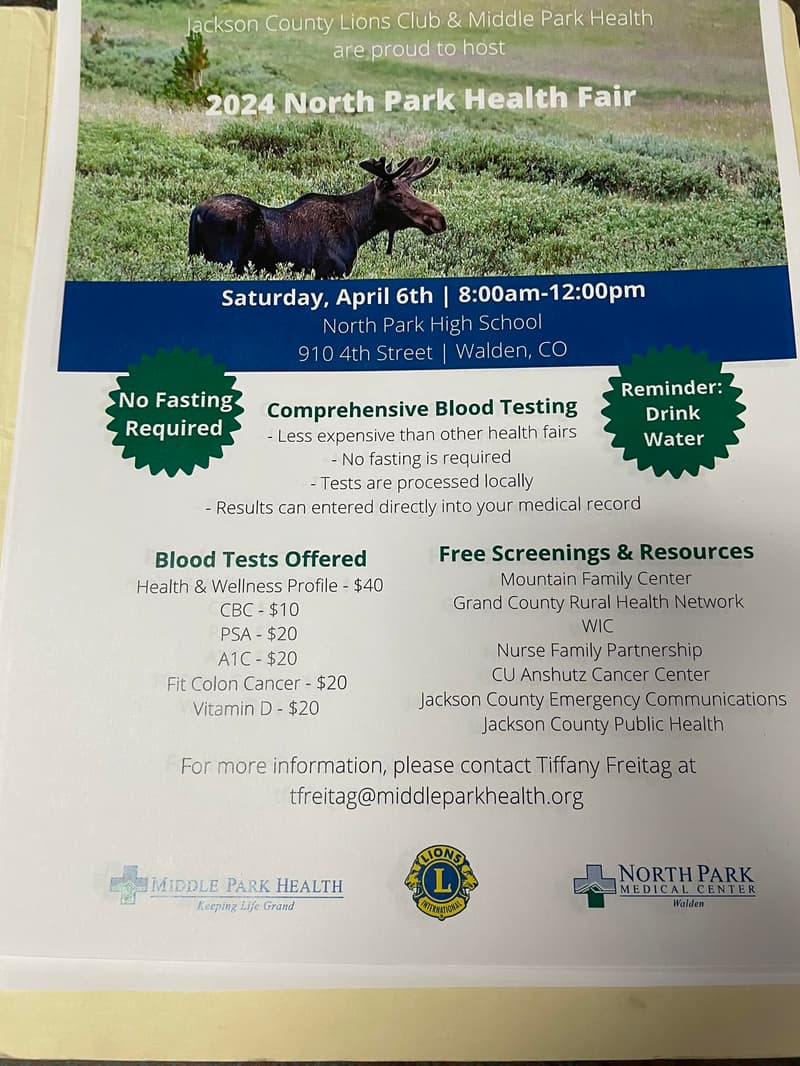 2024 North Park Health Fair